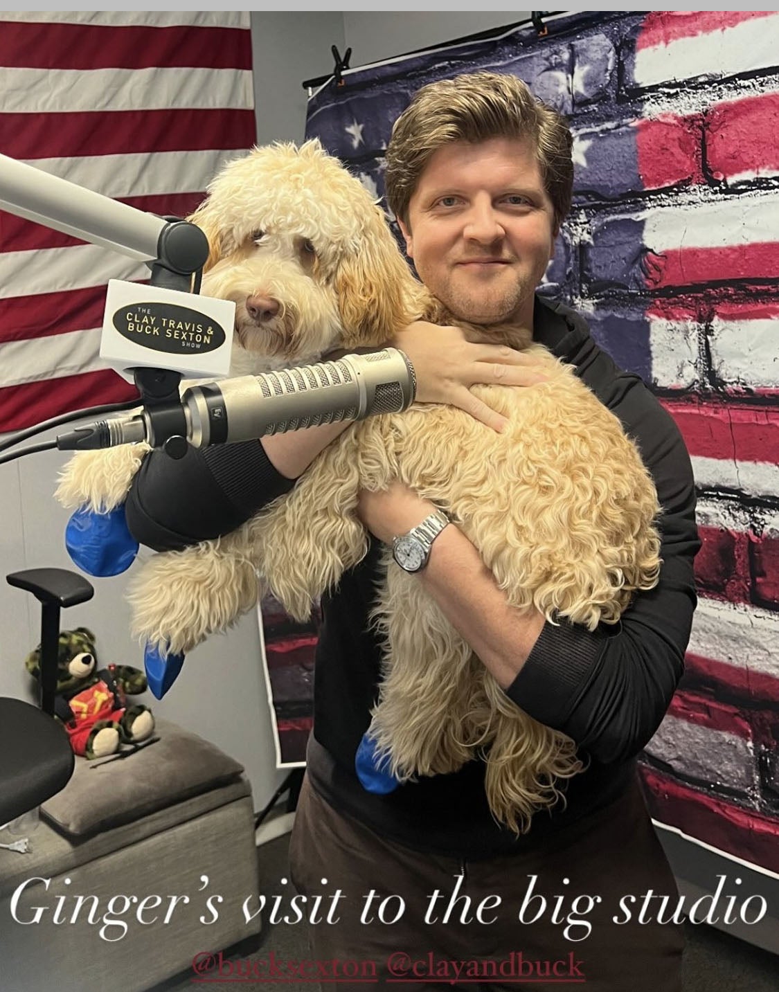 Photos: Ginger Makes a Cameo in the NY Studio!